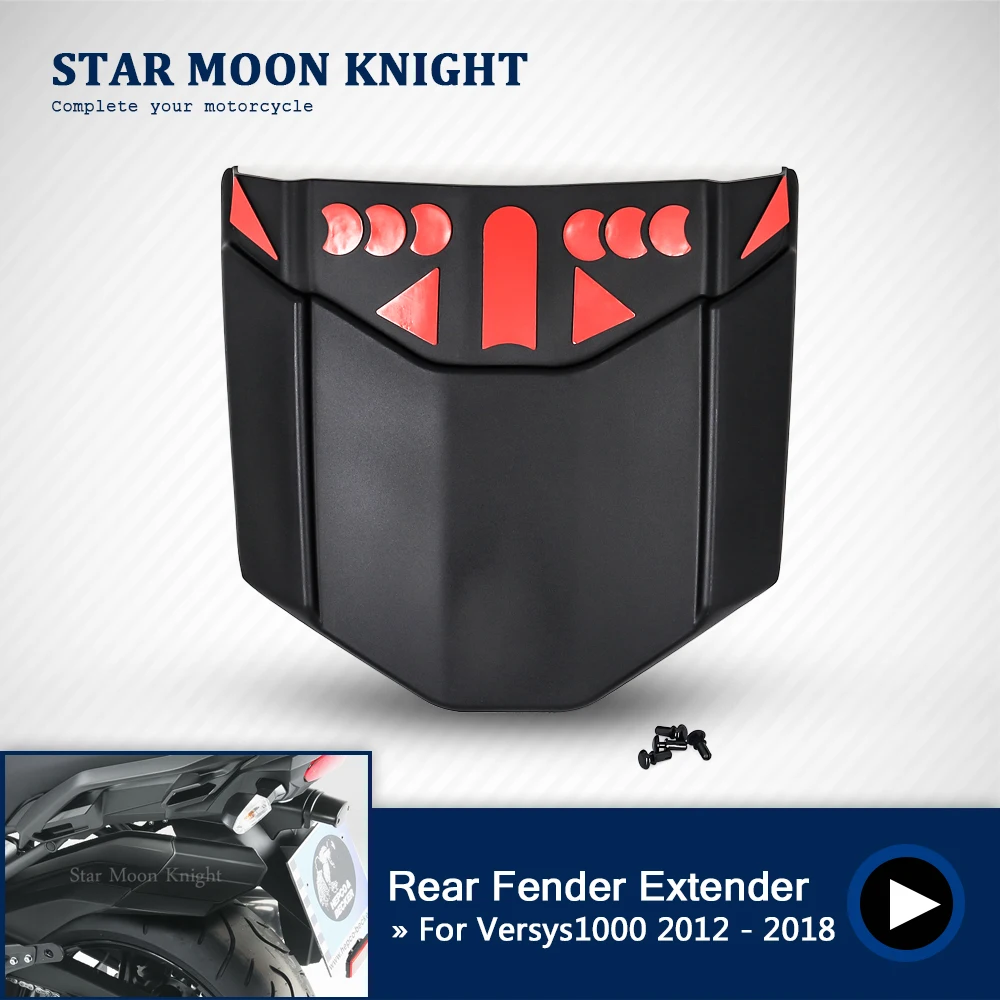VERSYS-1000-Motorcycle-Accessories-Rear-Fender-Mudguard-Extender-Hugger ...