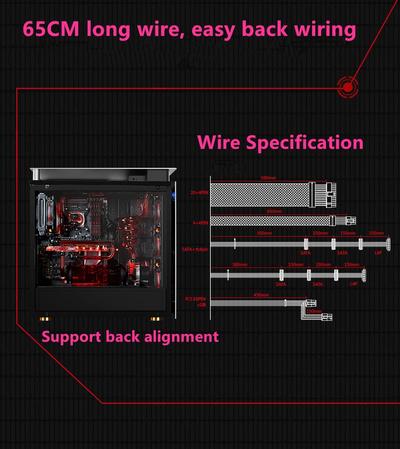 Original PC PSU For Golden Field Brand RTX2080Ti silence Rated 700W ...