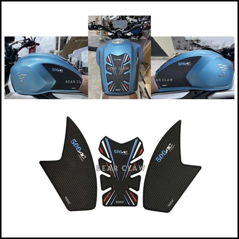 For-Loncin-Voge-Longxin-wuji-500AC-500ac-Motorcycle-Tank-Pad-Protector ...