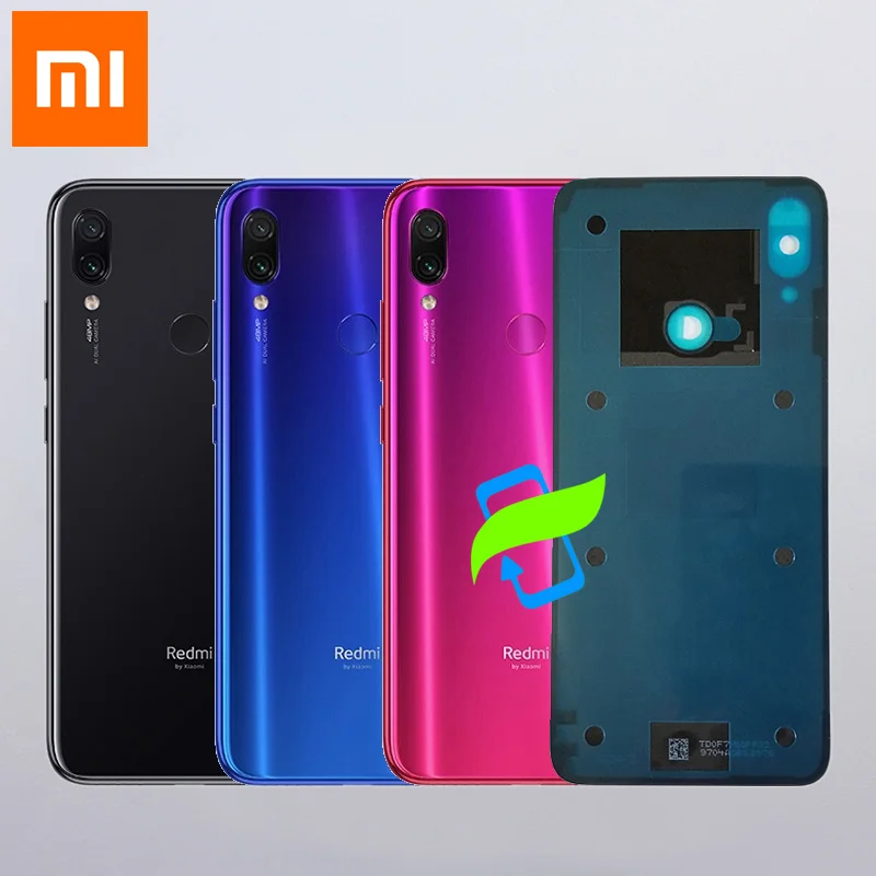 Xiaomi Redmi Note 7 / Note 7 Pro Back Battery Cover Back Housing Glass ...