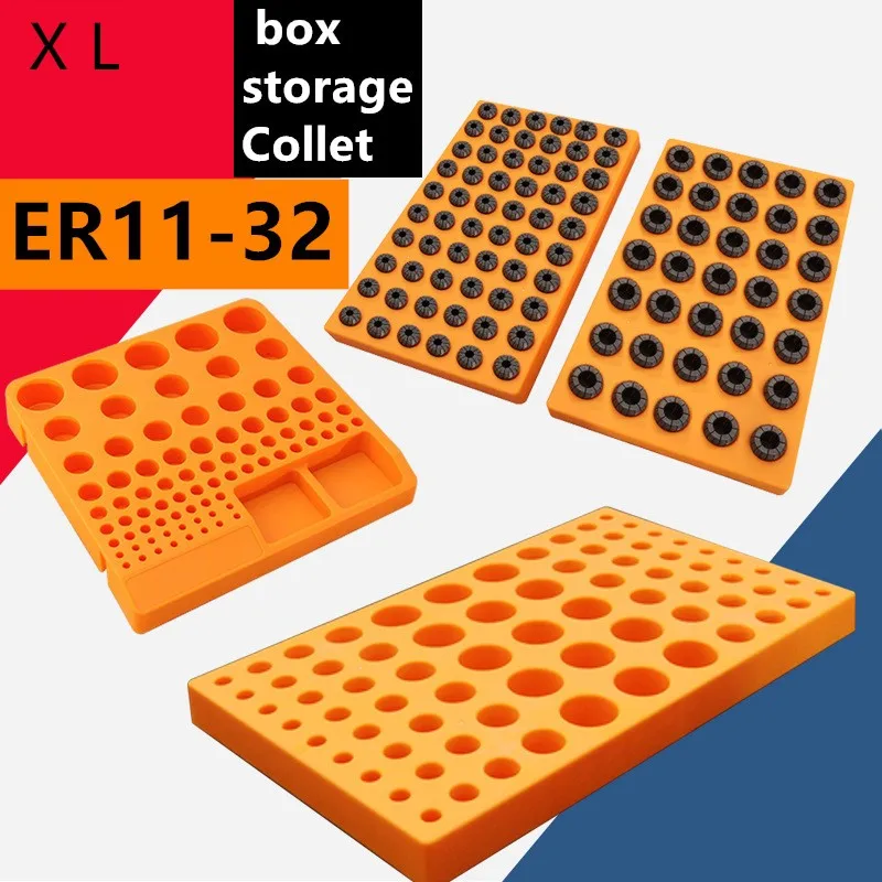 CNC machining center ER collet storage box 88 holes ER16 ER20 ER25 ER32 ...