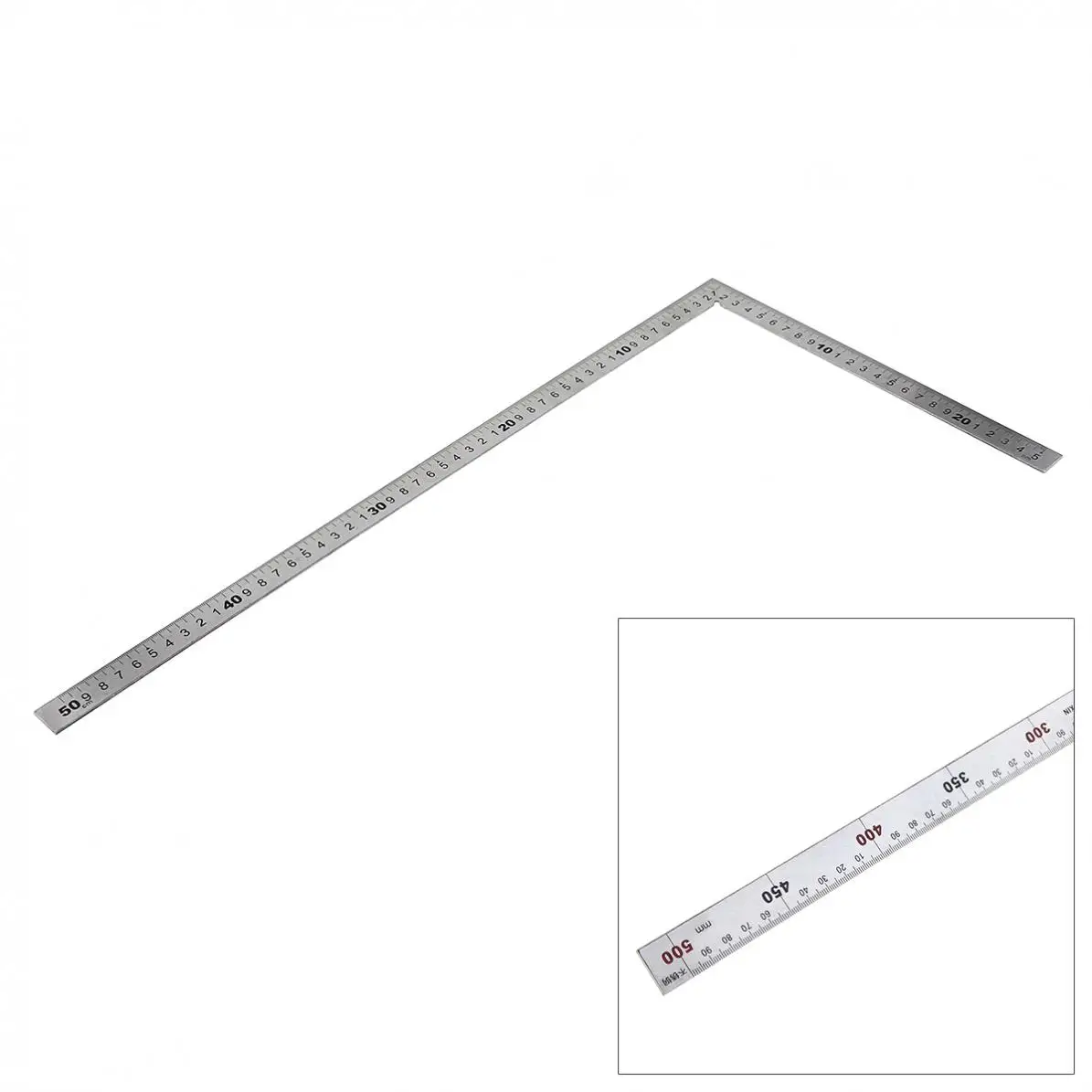 250 x 500mm Woodworking / Office Thicker 1.2mm Stainless Steel 90 ...