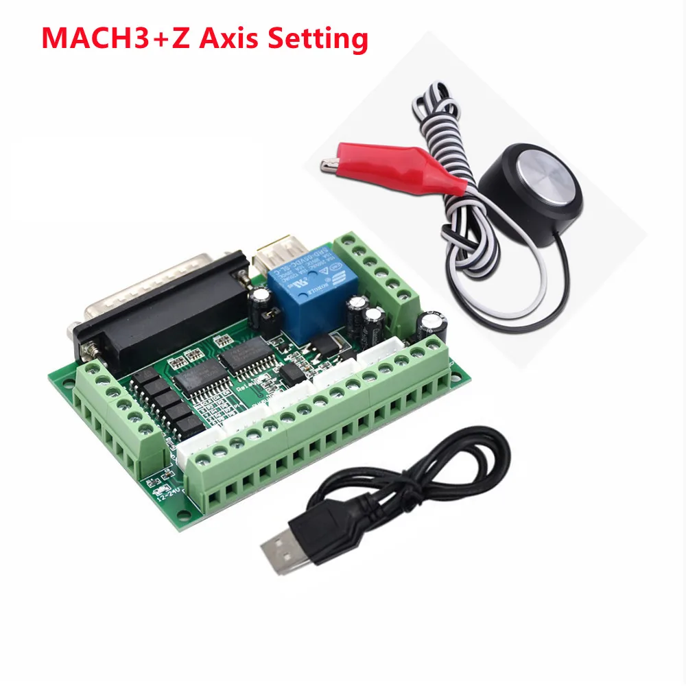 mach3 cnc controller 5 axis usb CNC mach 3 interface motion card ...