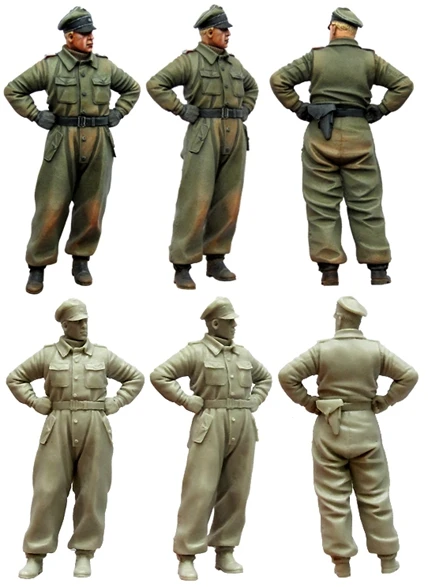 1:35 Resin kit tank officer 358|german tank|wwii germangerman officer ...