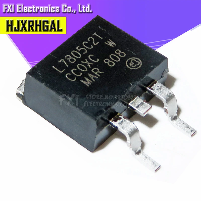 10PCS 7805 SMD three terminal regulator L7805 TO 263 (D2PAK) original ...