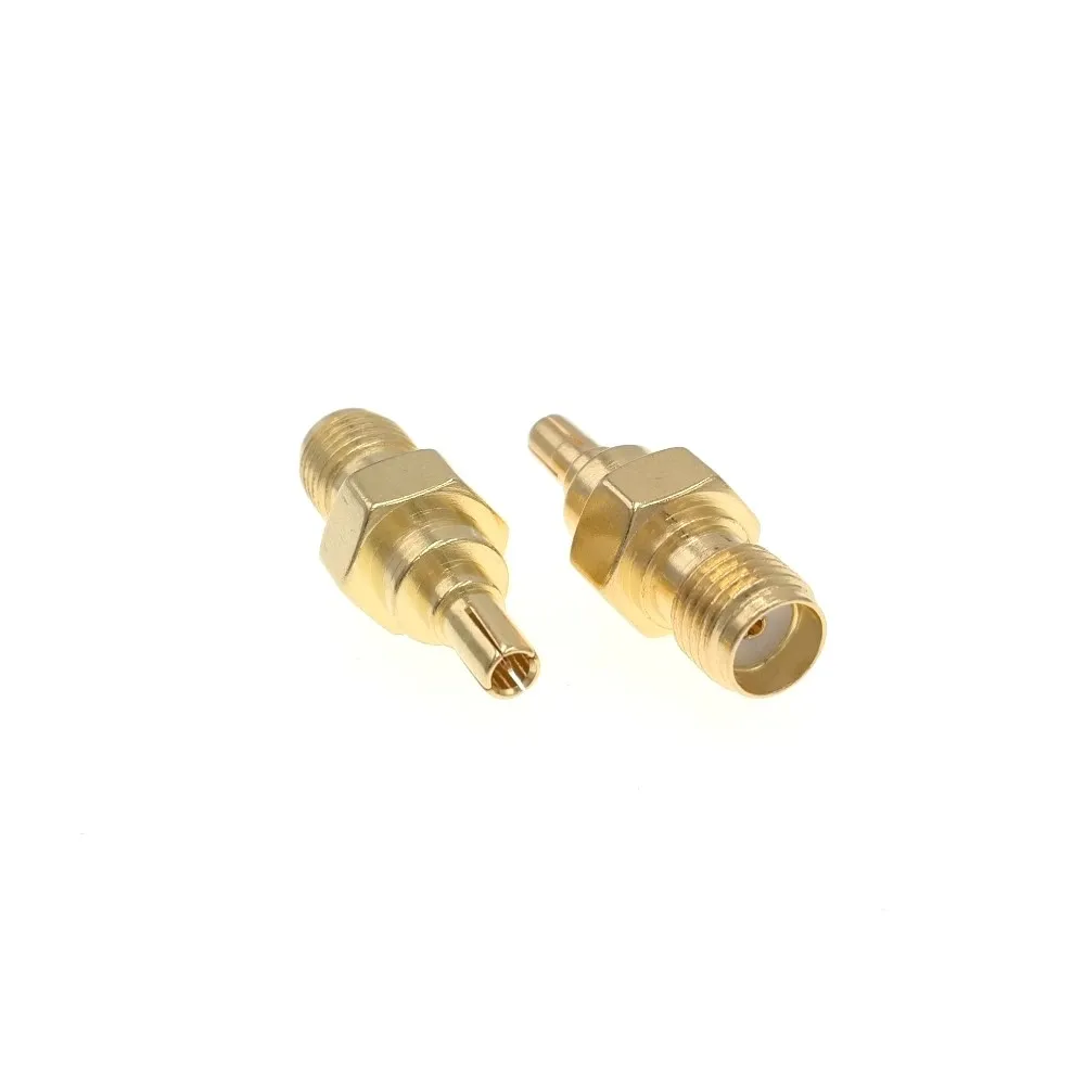 10pcs-CRC9-Male-Plug-To-SMA-Female-Jack-RF-Connector-Coaxial-Converter ...