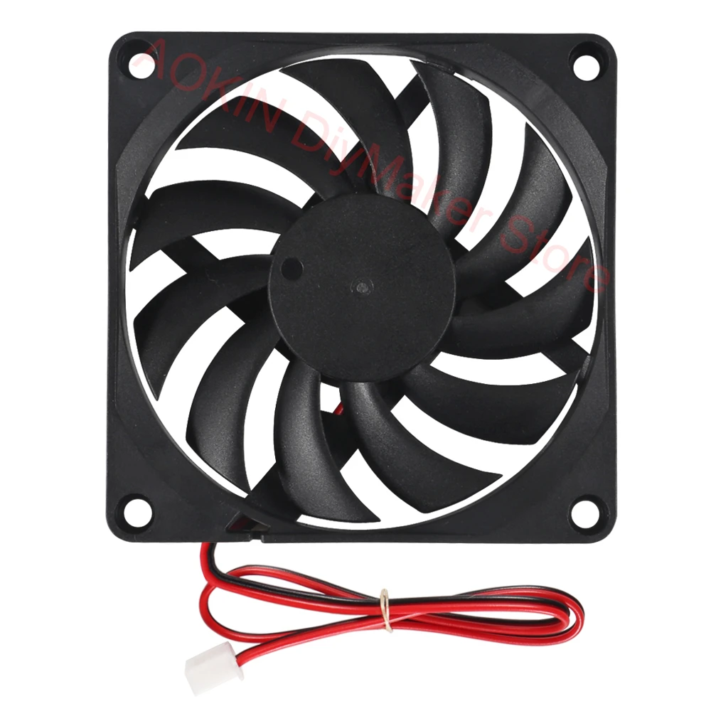 Brushless Cooling Fan 8010 Cooling Fan 5v 12v 24v 2 Pin 80x80x10mm Pc Computer Cpu System ...