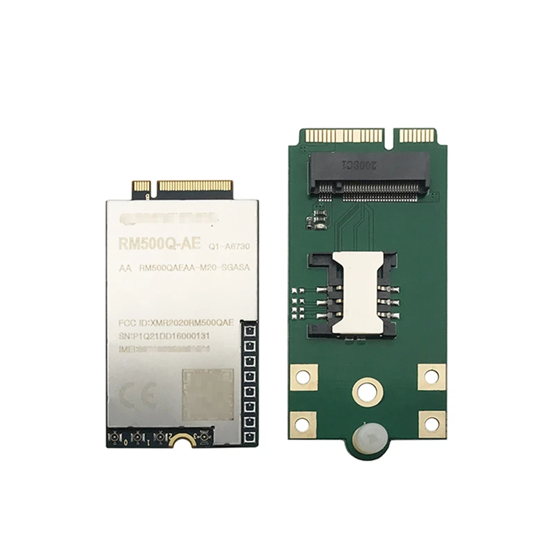 5G-Quectel-RM500Q-AE-M-2-module-with-5G-M-2-NGFF-to-minipcie-adapter ...