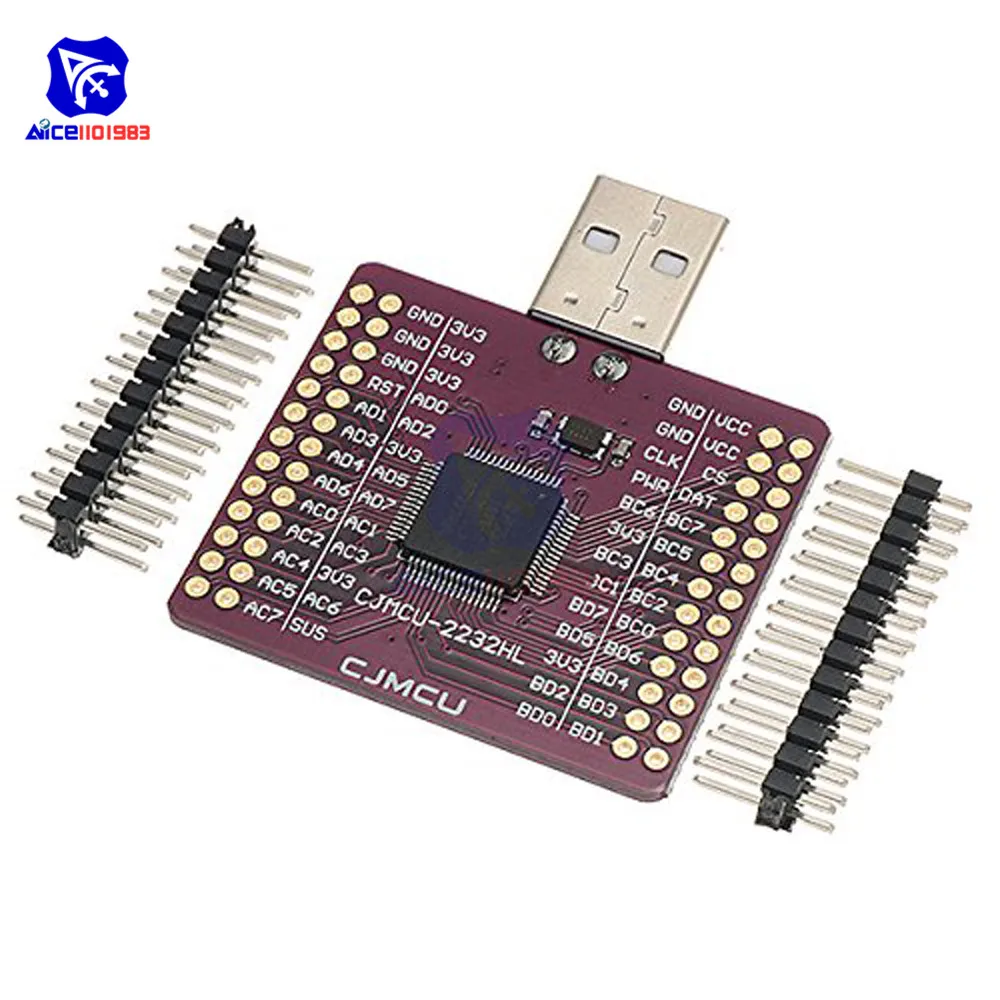 CJMCU-2232HL USB to UART FIFO SPI I2C JTAG RS232 Module FT2232HL