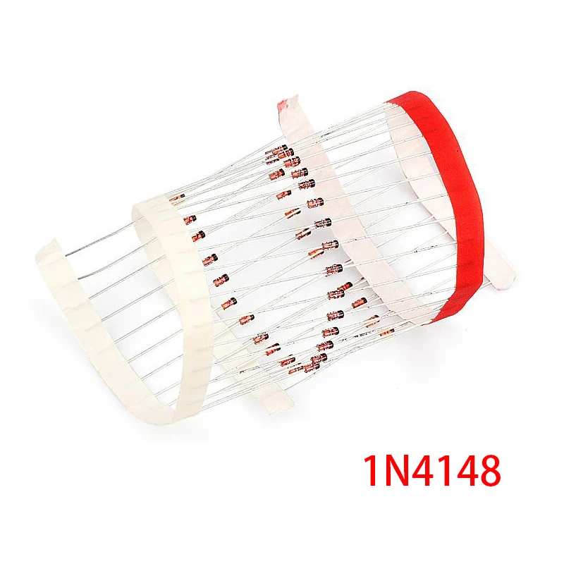 Diodos de conmutación de alta velocidad, do 35, 1N4148, IN4148, 100 unidades|Circuitos ...
