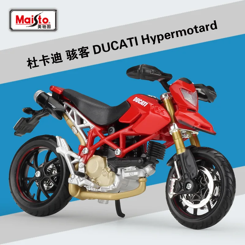 Maisto-Ducati-HYPERMOTARD-1-18-scale-motorcycle-replicas-with-authentic ...
