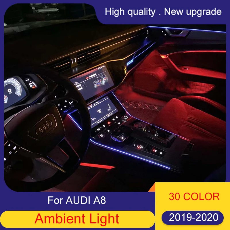 32 Colours Dashboard Trim Ambient Lights For Audi A4 A5 B9 Rs4 Rs5 2017