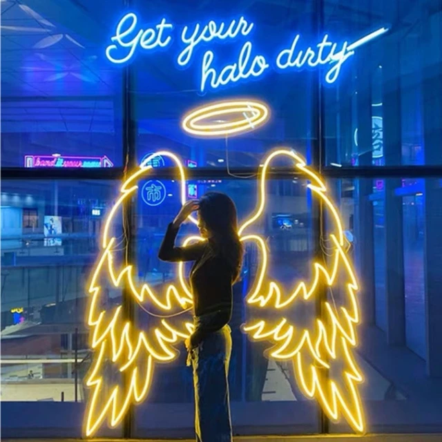 Neon Word Wing