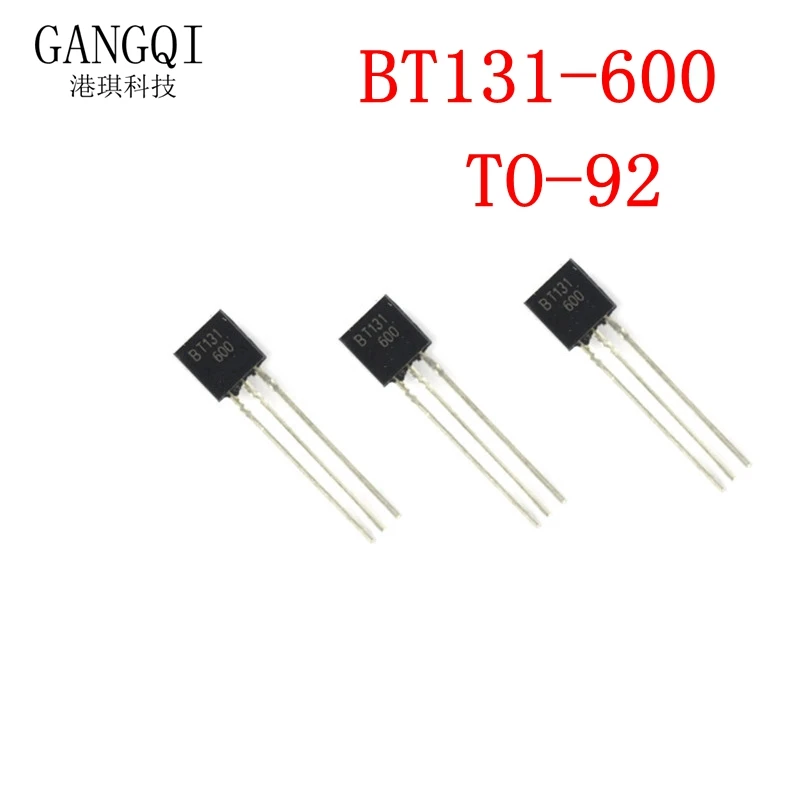 30pcs-Lot-BT131-600-BT131-TO-92-Triacs-600V-1A-One-way-SCR-Three ...