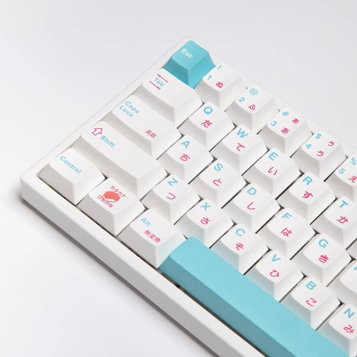 Gmk Sushi Cherry Keycaps Pbt Dye Sub Keycap 127 Keys For Mx Switch Gmmk ...
