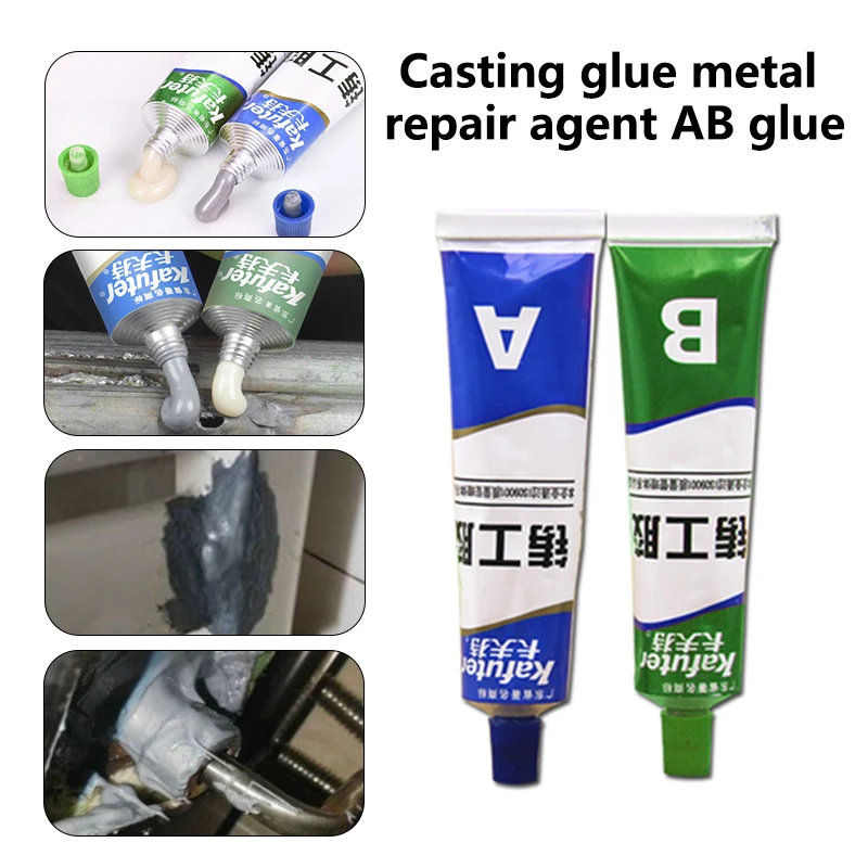 New Kafuter A+b Glue Casting Adhesive Industrial Repair Agent Casting Metal Cast Iron Trachoma ...