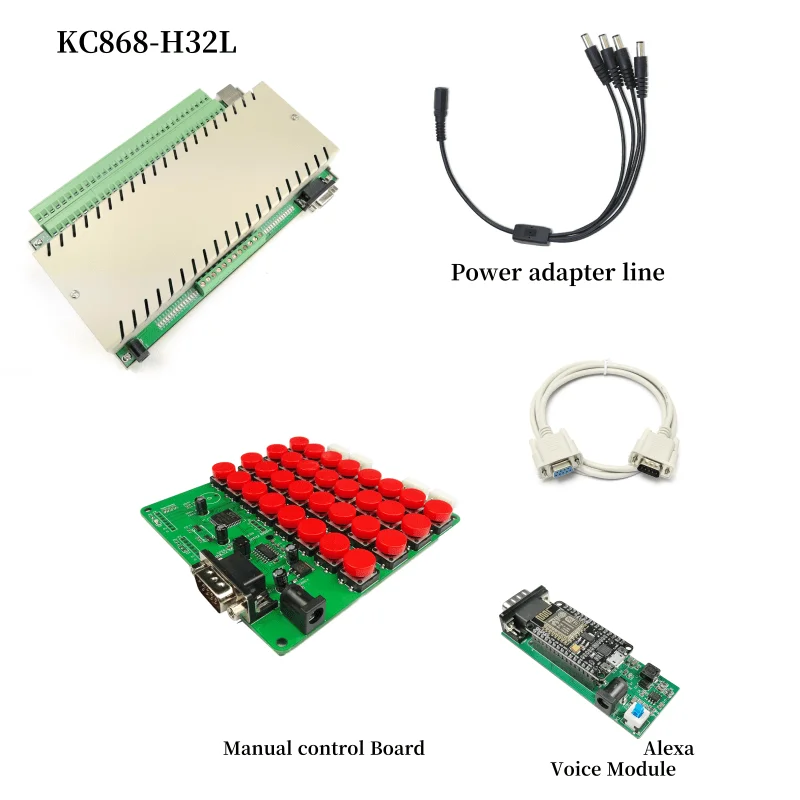 32 Channels Ethernet Relay Controller Support Voice And Manual Control ...
