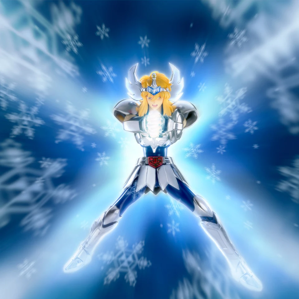 Tronzo Original Bandai Saint Seiya Cygnus Hyoga Revival Pvc Action ...