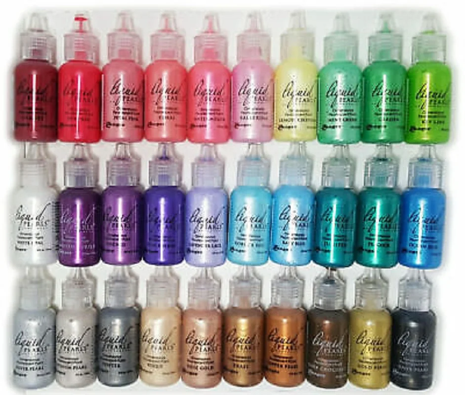 Ranger-Liquid-Pearls-acrylic-paint-three-dimensional-pearlescent-paint ...