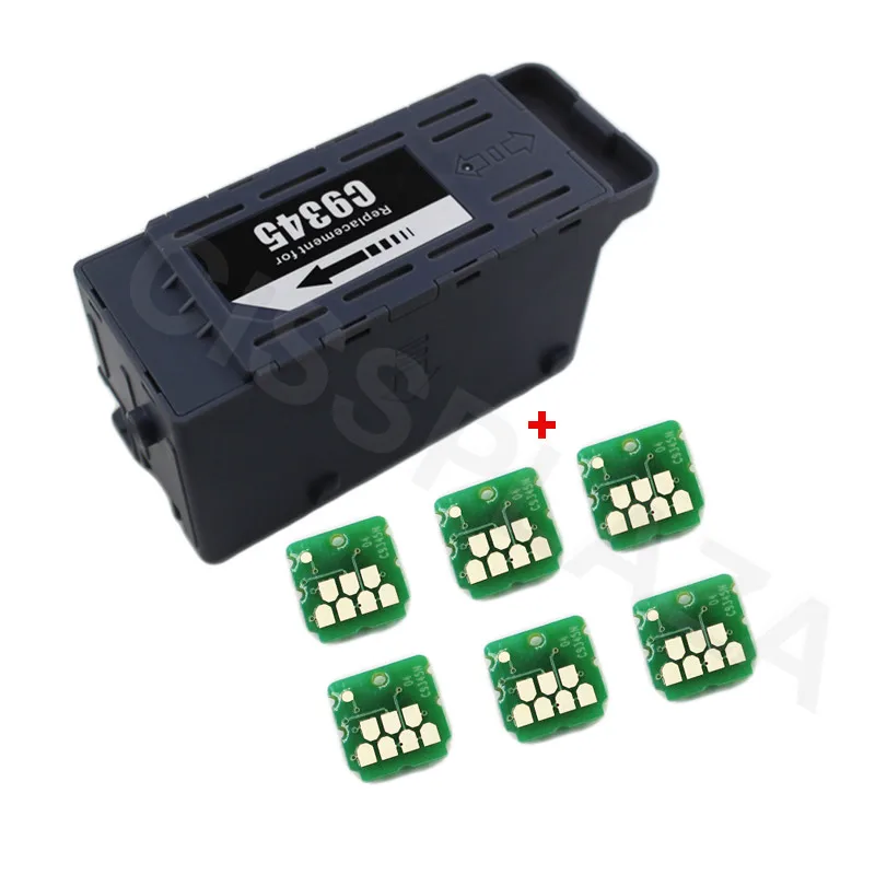 CISSPLAZA C9345 Ink Maintenance Box + Chip Compatible For Epson L8058 ...