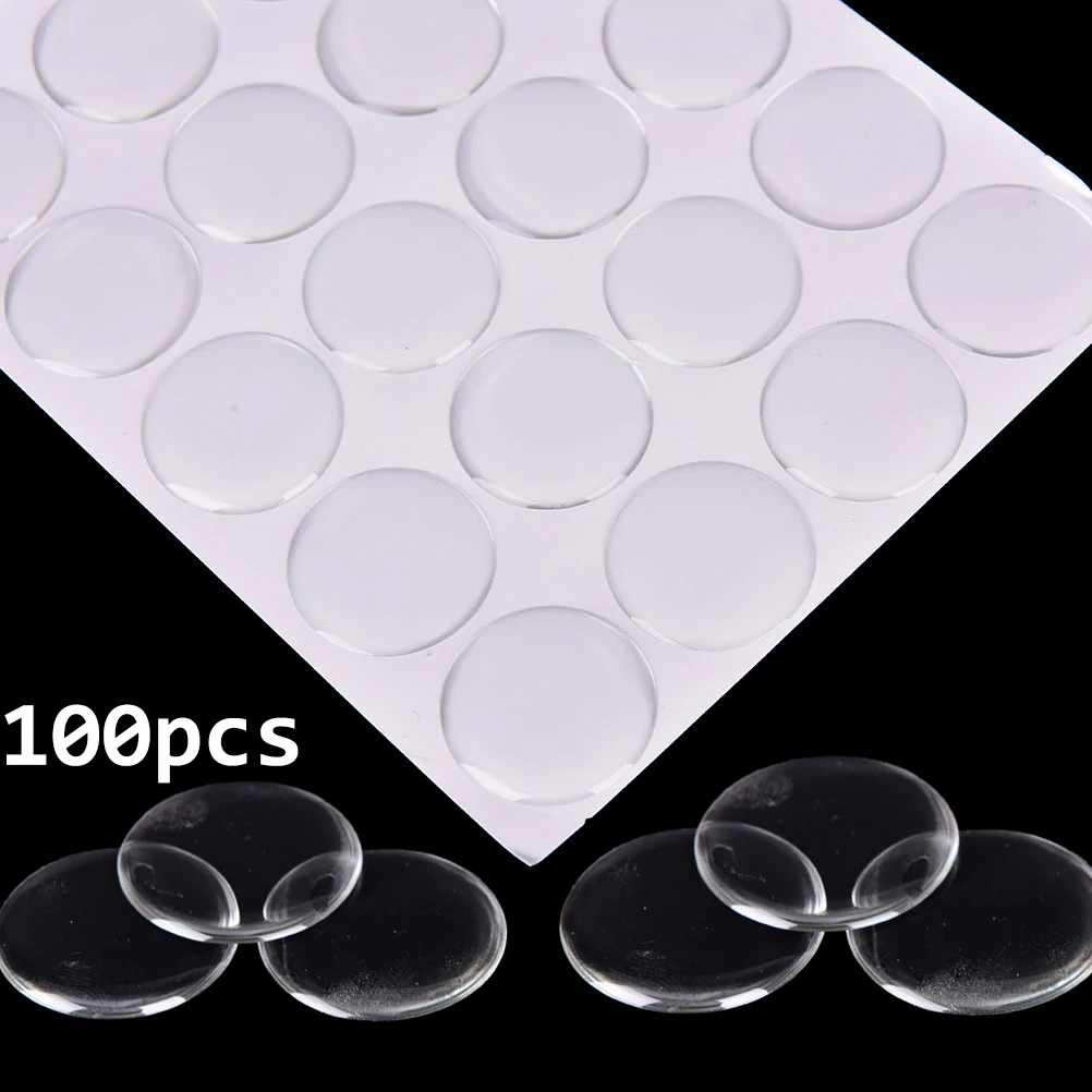 100pcs-sheet-25mm-Clear-Epoxy-Stickers-Round-Dome-3D-Crystal-Resin-Self ...