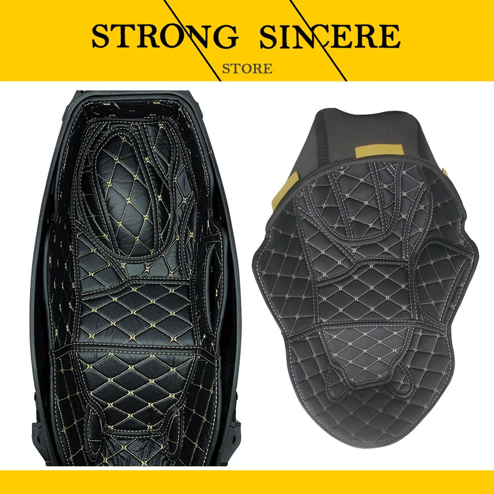 For Honda PCX150 pcx150 2018 2020 Refit leather storage box trunk cargo ...