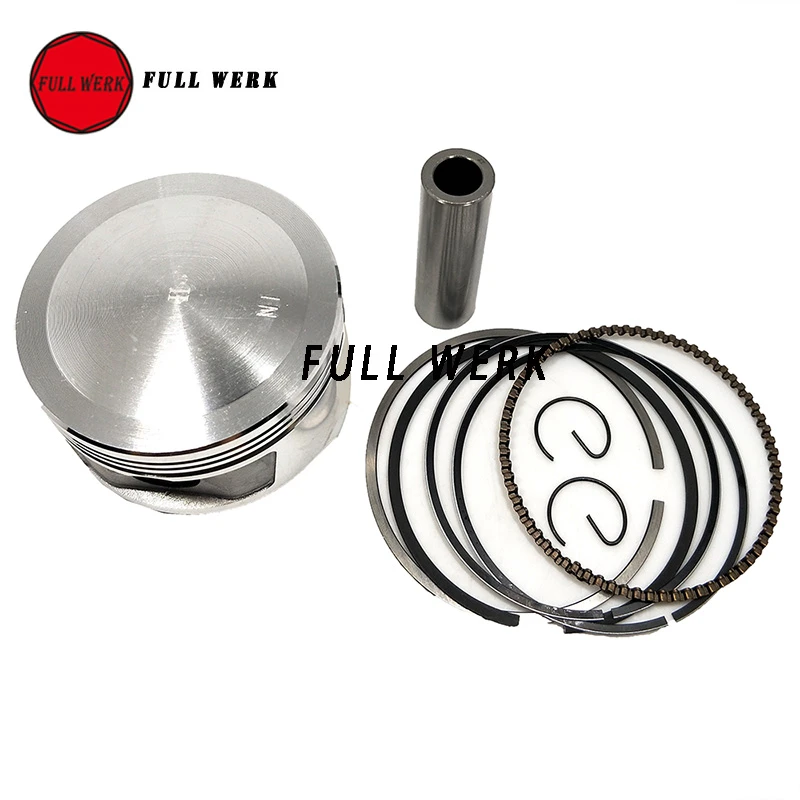 72mm 17mm Motorcycle Piston Ring Pin Set Kit Assembly Piston Set for ...