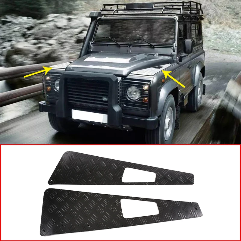 Auto-Exterior-Accessories-Hood-Protection-Panel-Stickers-For-Land-Rover ...