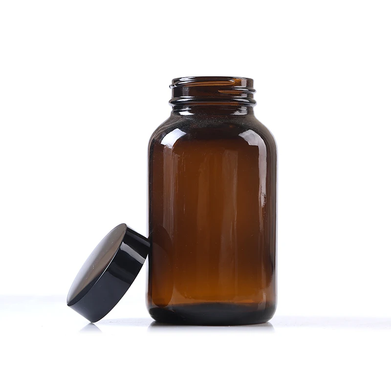 60Ml-100Ml-120Ml-250Ml-500Ml-Botol-Mulut-Lebar-Coklat-Botol-Tanah-Botol ...