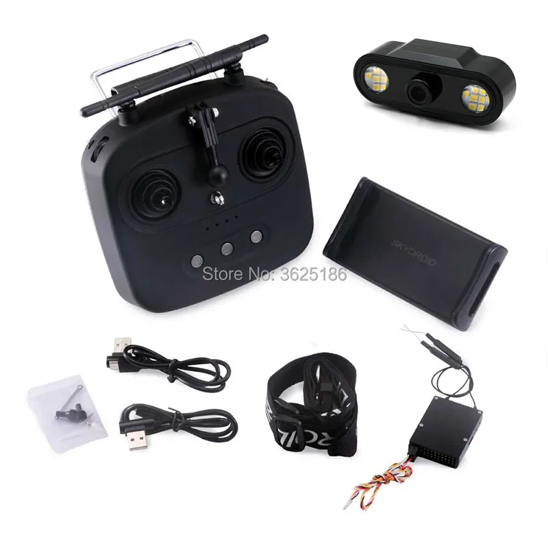 Skydroid T10 Remote Control Mini Camera 10km Digital Map Transmission ...