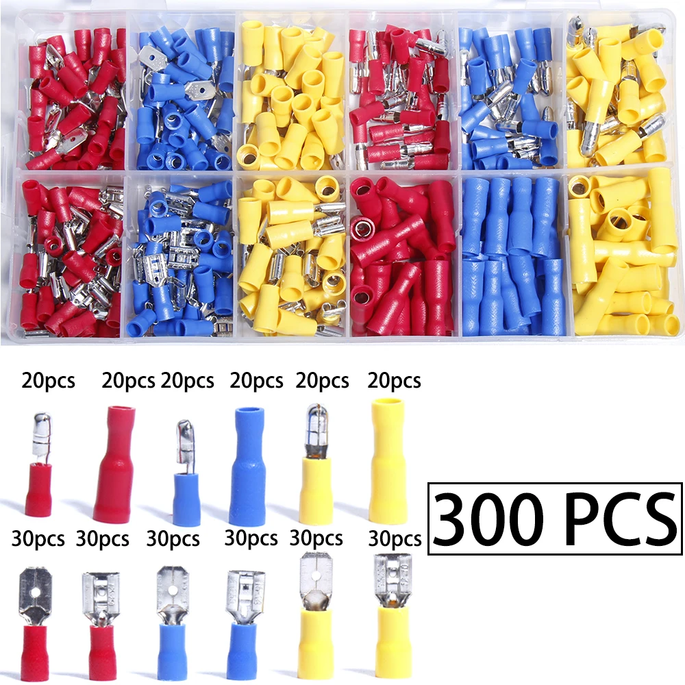 COSSE ELECTRIQUE,230pcs HS-40J--Pince à sertir, connecteur de bornes, anneau de pelle électrique ...