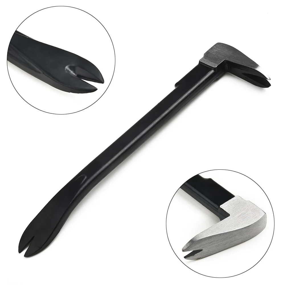 Alloy Multifunctional Curved Crowbar Wrecking Crow Pry Bar Nail Puller ...