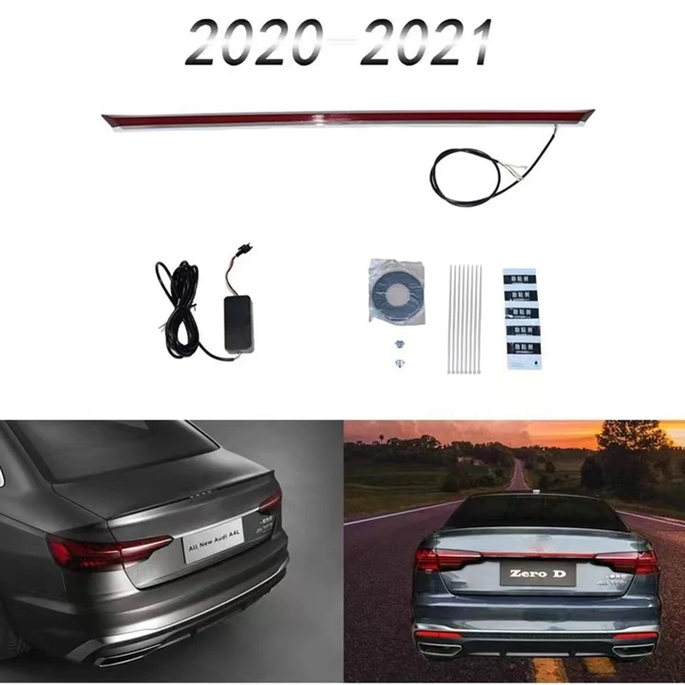 Chrome-Through-trunk-rear-lamp-LED-cross-lamp-For-audi-new-A4-B9 ...