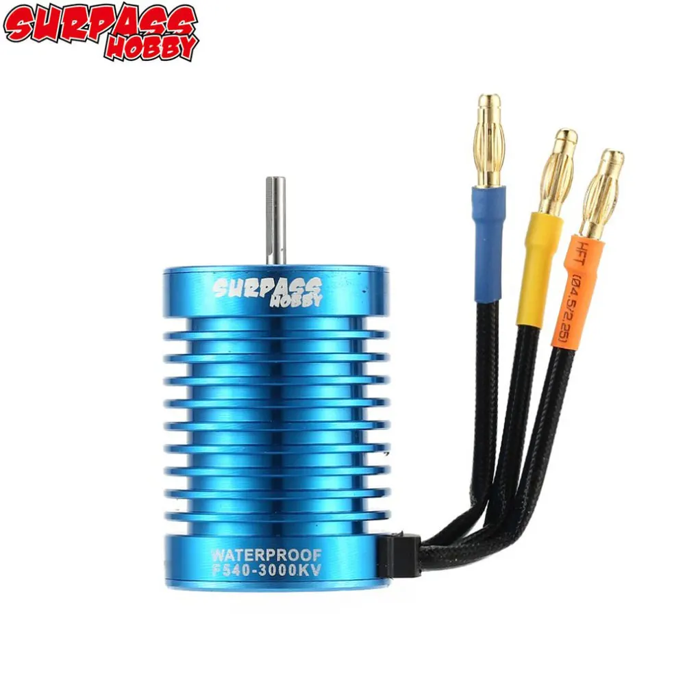 Waterproof F540 3000KV 3300KV 3930KV 4370KV Waterproof Brushless Motor ...