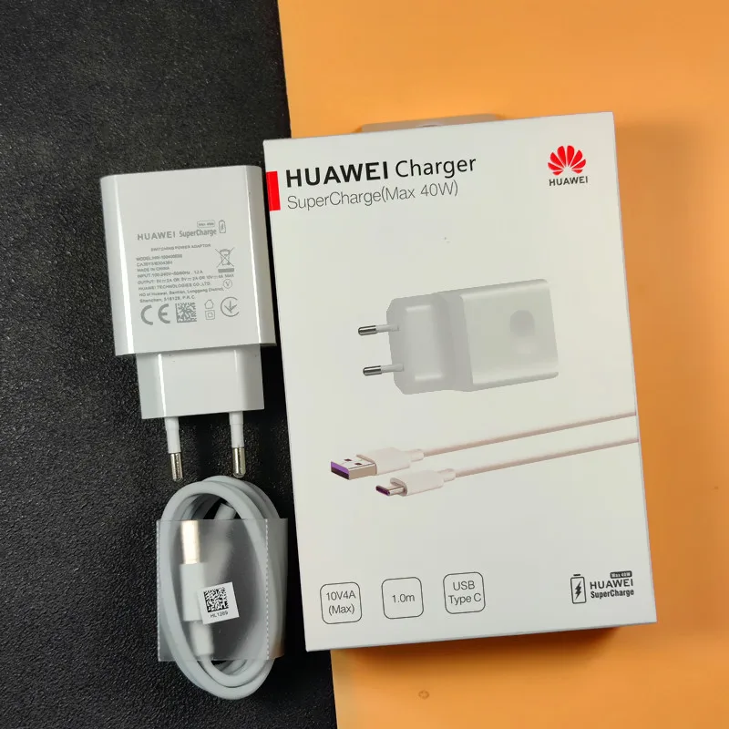 Huawei P40 Pro chargeur Original 40W adaptateur de suralimentation ...