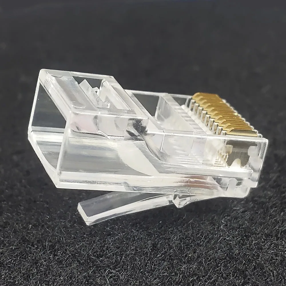 10pcs-10P10C-RJ45-RJ48-RJ50-Cat5E-UTP-Ethernet-Connector-Network ...