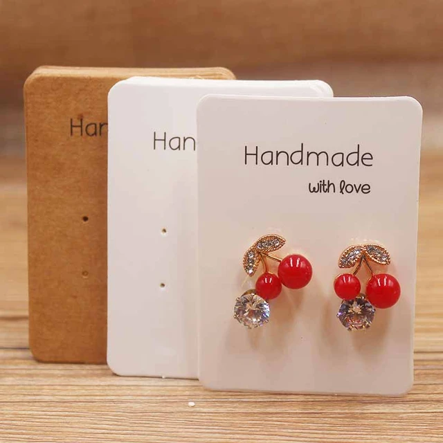 Handmade Paper Stud Earrings