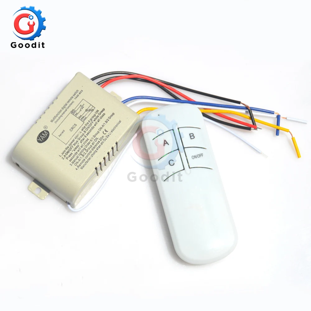 Control Switch For Chandelier Across Wall 220v Remote Control Switch ...