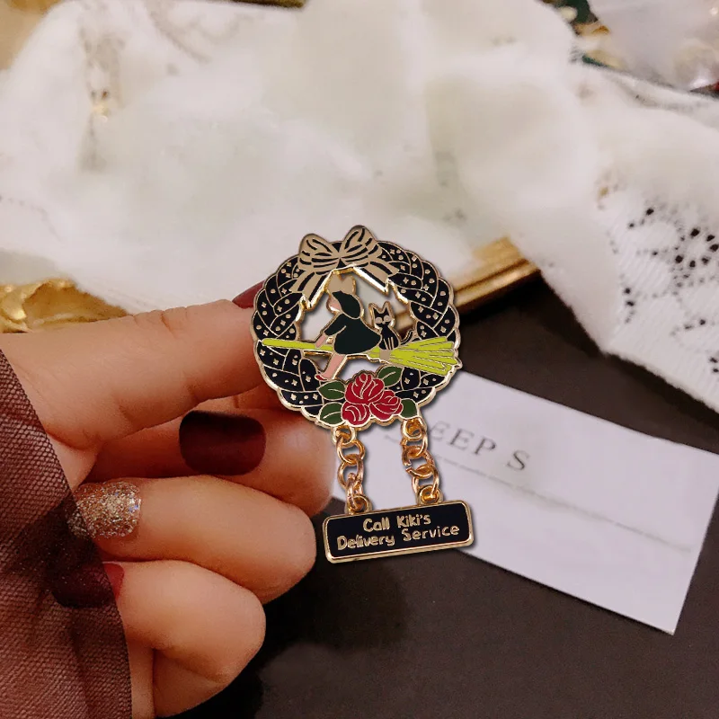 Studio Ghibli Kiki's Delivery Service Limited Edition Soft Enamel Pin ...