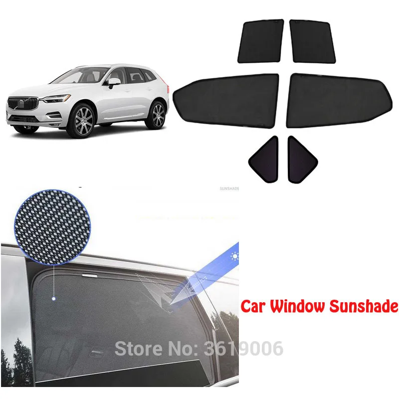 6pcs-High-end-custom-For-Volvo-XC90-2015-2018-card-type-magnetic-car ...