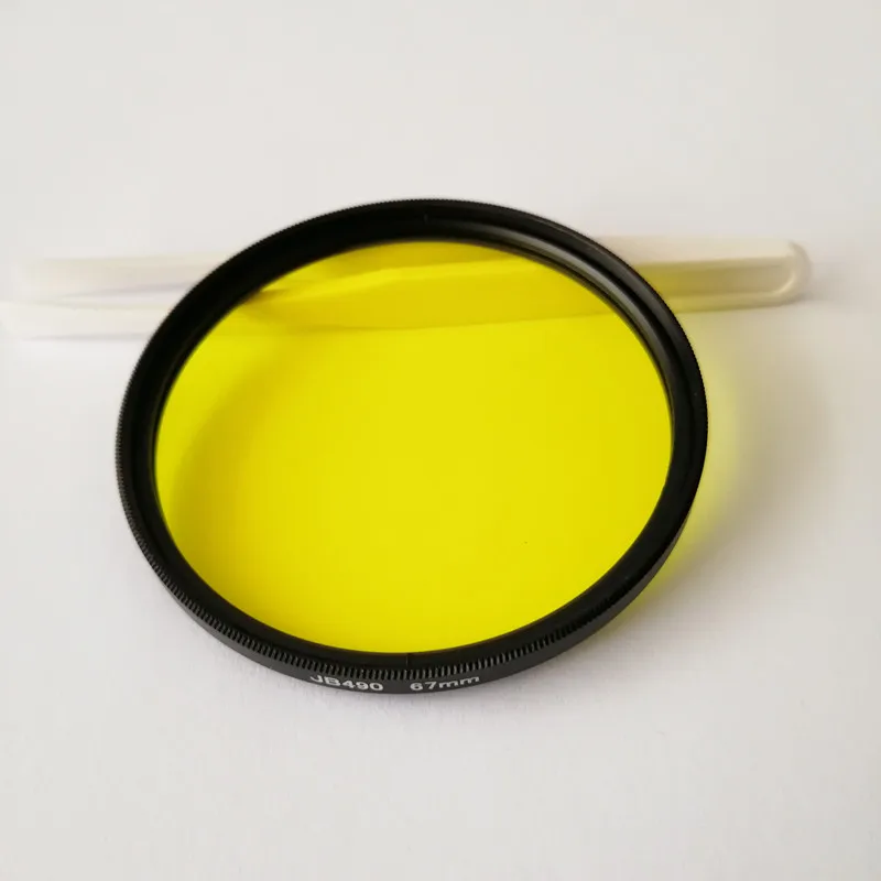 490nm Longpass Filter Yellow Optical Glass JB490 GG495 for Converted ...