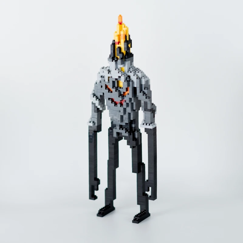 SCP6789 그림 완구 SCP 재단 그림 사이렌 머리 그림 Scp 재단 빌딩 블록 그림 완구 어린이를위한 새해 선물|null ...