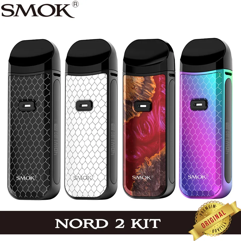 SMOK-Nord-2-Pod-Kit-1500mah-Battery-40W-Vape-Nord2-Electronic-Cigarette ...
