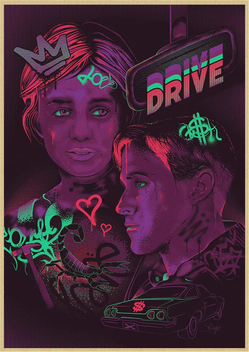Drive Poster Mondo
