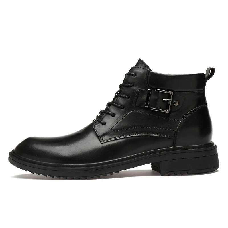 CLAXNEO Man Boots Design Alligator Leather Shoes Male Dress Boot ...