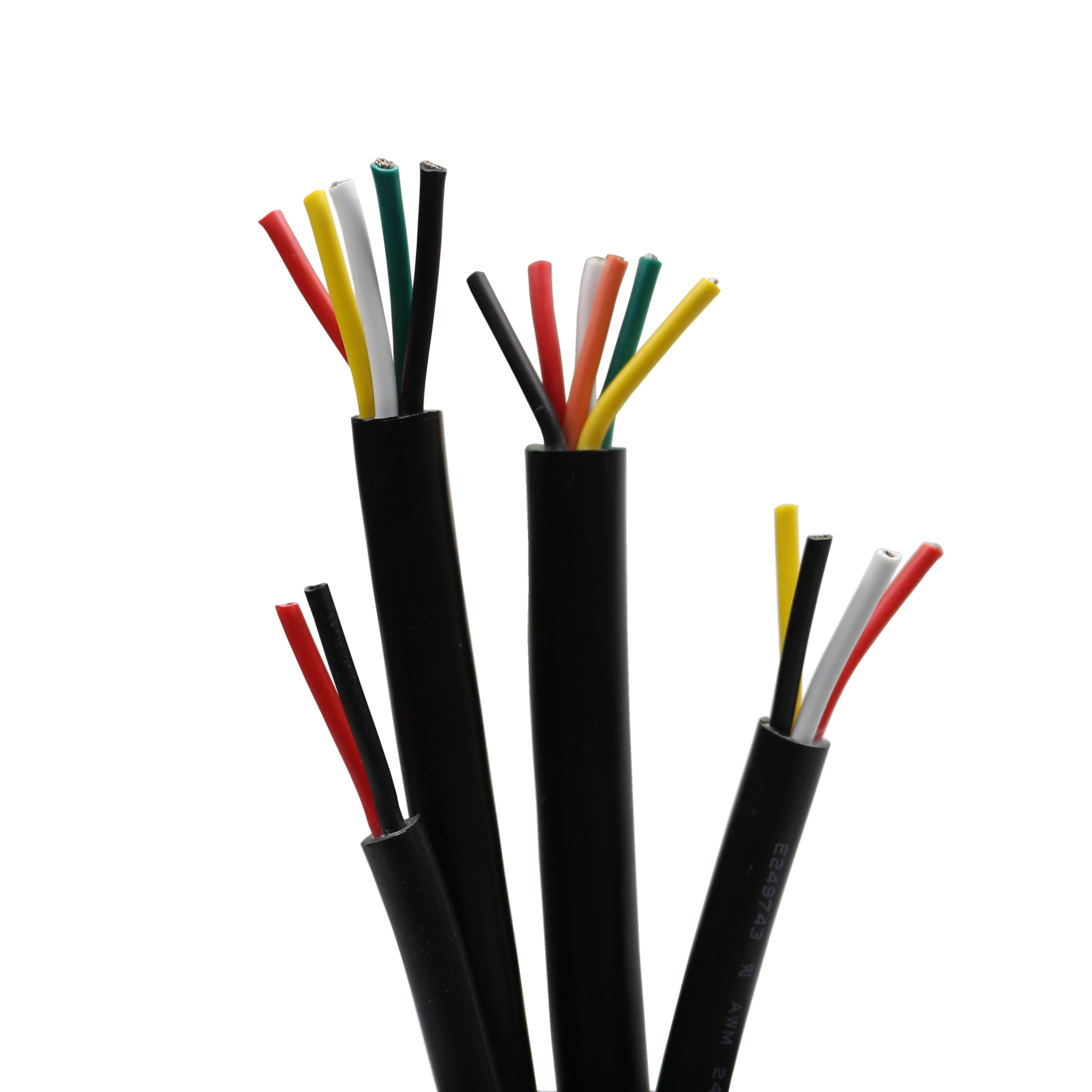 멀티 코어 Pvc 케이블 10 미터 Ul 2464 18awg 2c 3c 4c 5c 6c 주석 도금 구리