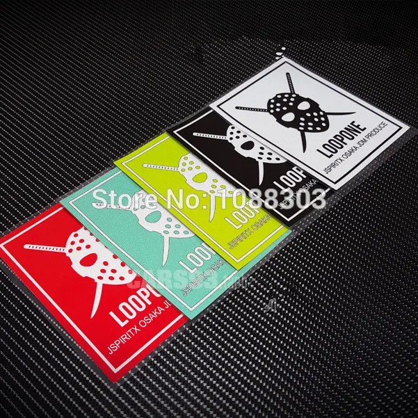 5 Styles Japanese Jdm Loop One Jspiritx Car Sticker Decals Reflective ...