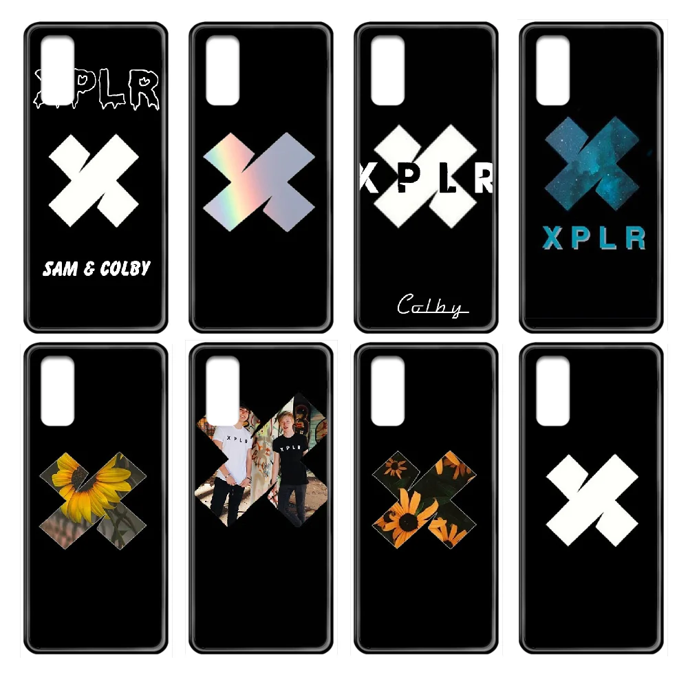 sam and colby Phone case cover hull For Samsung Galaxy J S 3 4 5 6 7 8 ...