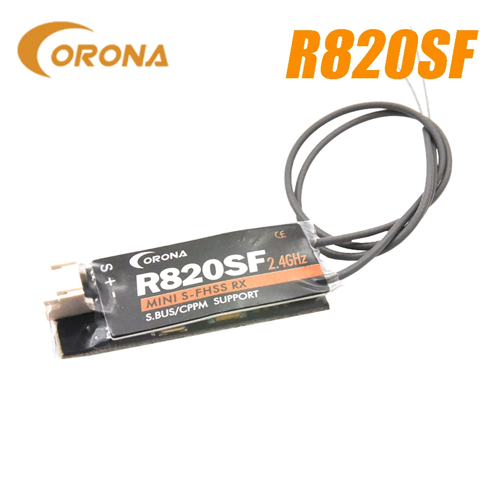 Corona-RC-R820SF-Micro-Futaba-2-4GHz-S-FHSS-FHSS-Compatible-Mini-Micro ...