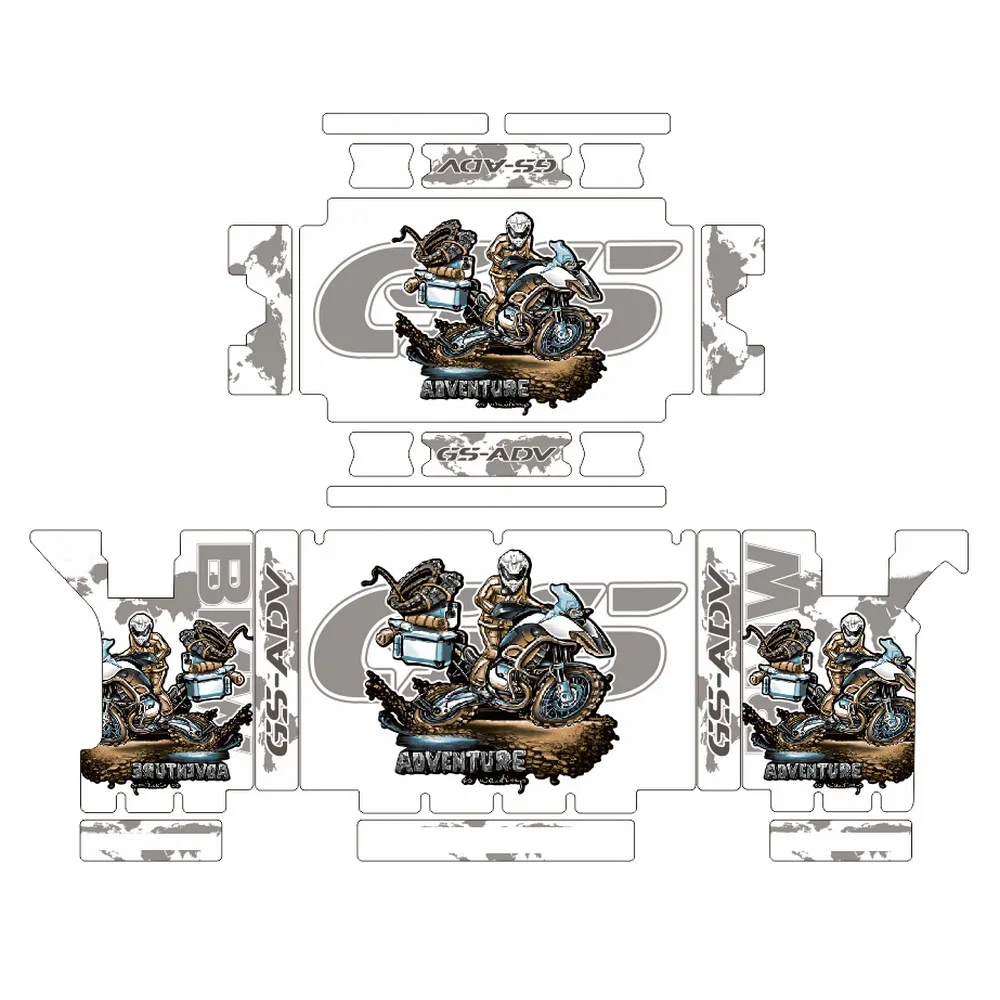 Other Motorcycle Parts - Cover Sticker Decal Set Reflective Adventure ...